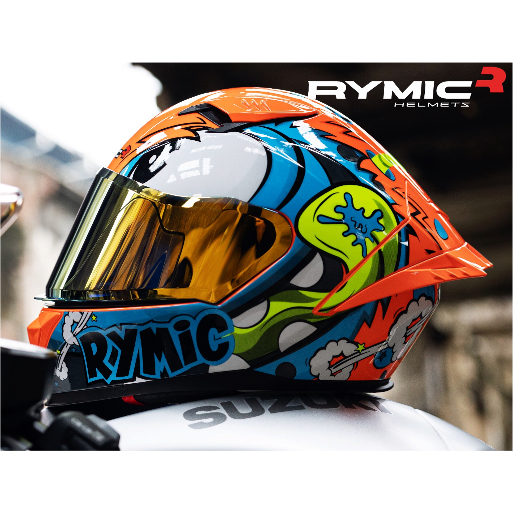 全罩式安全帽 RYMIC SR6 多色 賽道 安全雙認證 雙D釦 拆洗內裡 耳機槽 安全帽 | 蝦皮購物