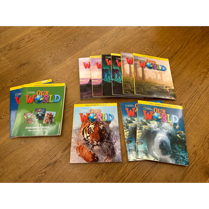 九成新National Geographic Our World 絕版 first edition | 蝦皮購物