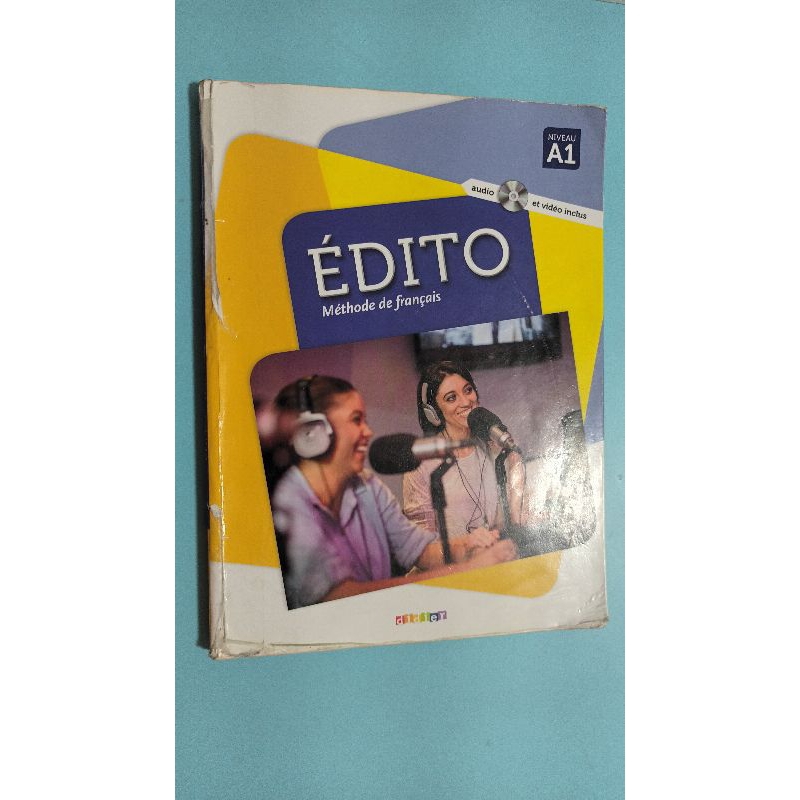 Edito（A1）- Livre de l'élève | 蝦皮購物