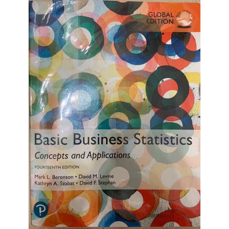 Basic Business Statistics （14th edition) 統計課本 第14版 | 蝦皮購物