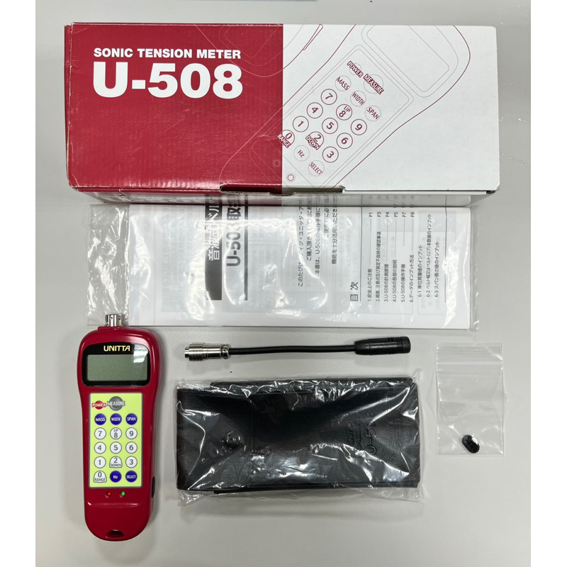 日本UNITTA音波式皮帶張力計U-508張力計 | 蝦皮購物