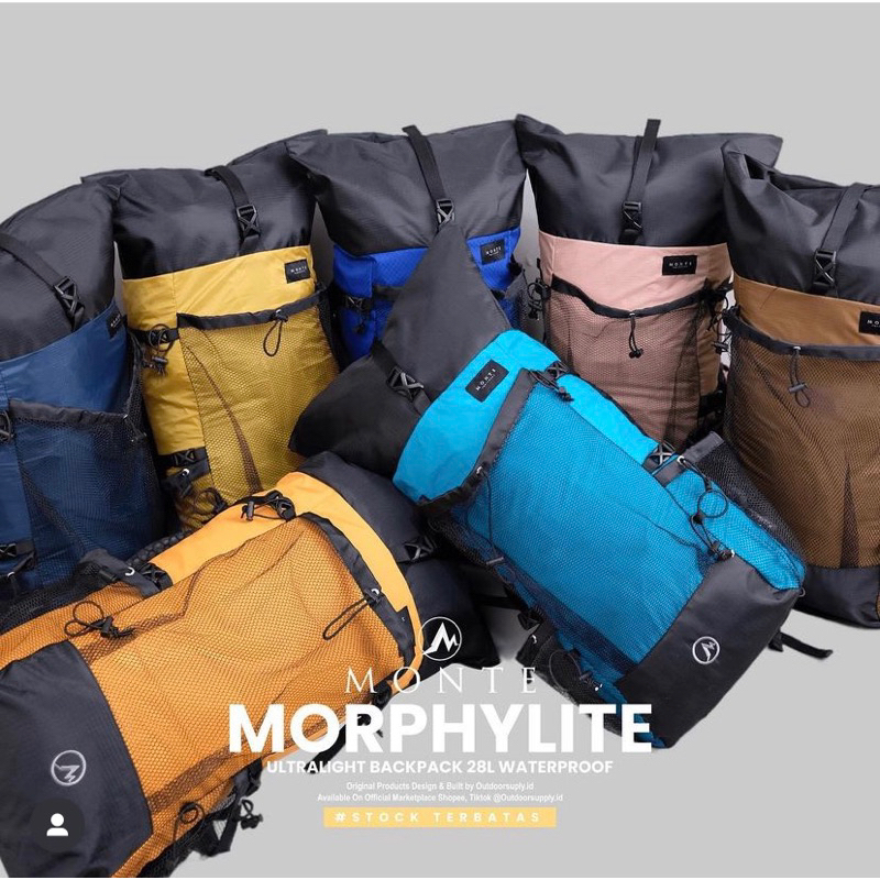 《特價》Monte equipment MORPHY LITE 28L 極輕登山包 登山、戶外包 | 蝦皮購物