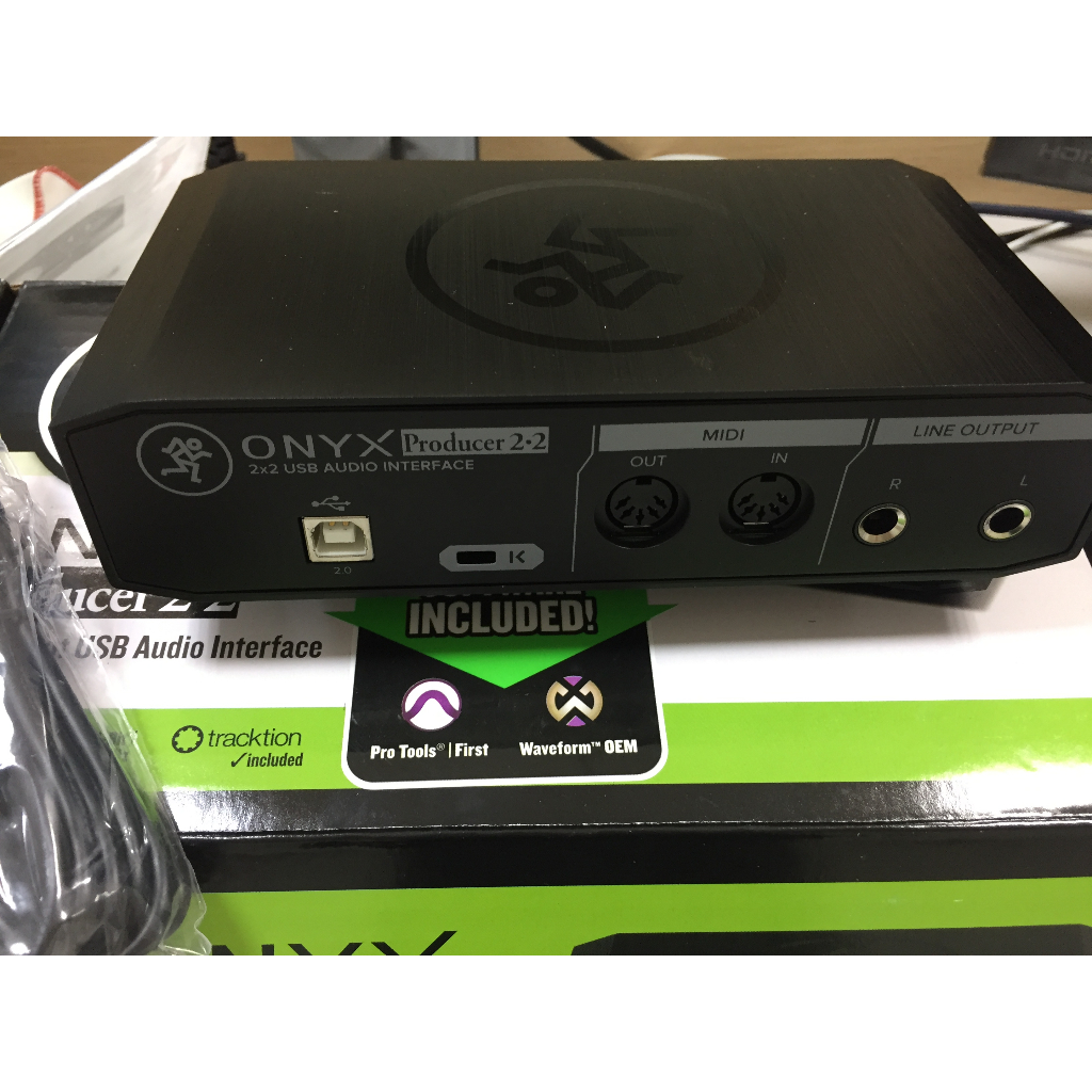 【近全新】Mackie Onyx Producer 2-2 USB 錄音介面 MACKIE ONYX 錄音介面～2x2 | 蝦皮購物