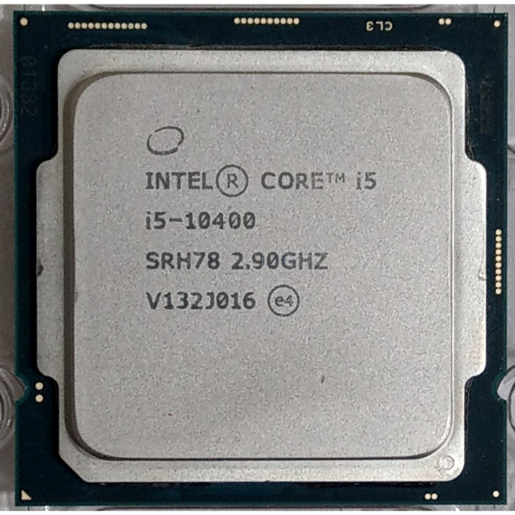 Intel core 十代 i5-10400F CPU (1200 腳位) 附原廠風扇 | 蝦皮購物