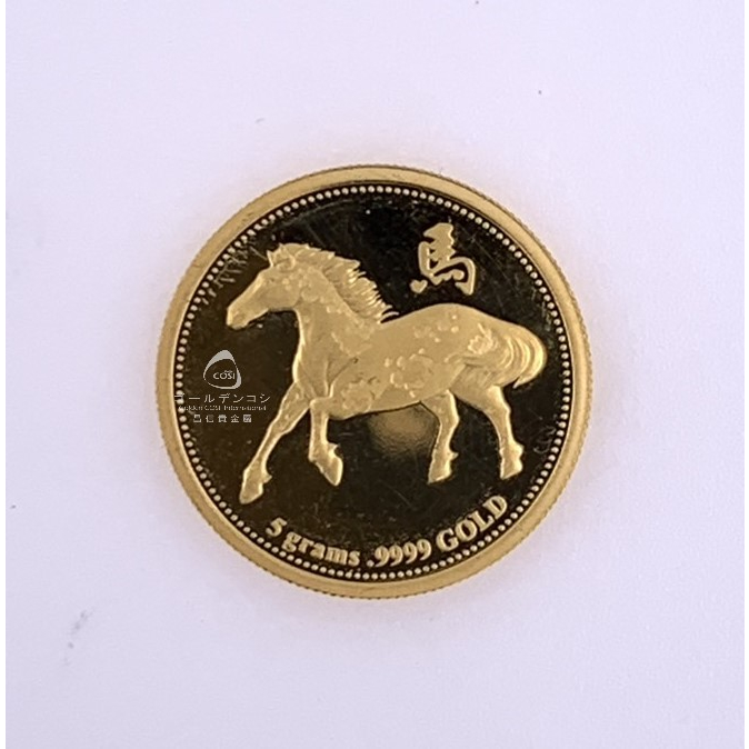 【GoldenCOSI】2014年馬到成功 馬年紀念金幣 媽祖平安招財錢母 開運金幣5克(1.34錢)已售出 | 蝦皮購物