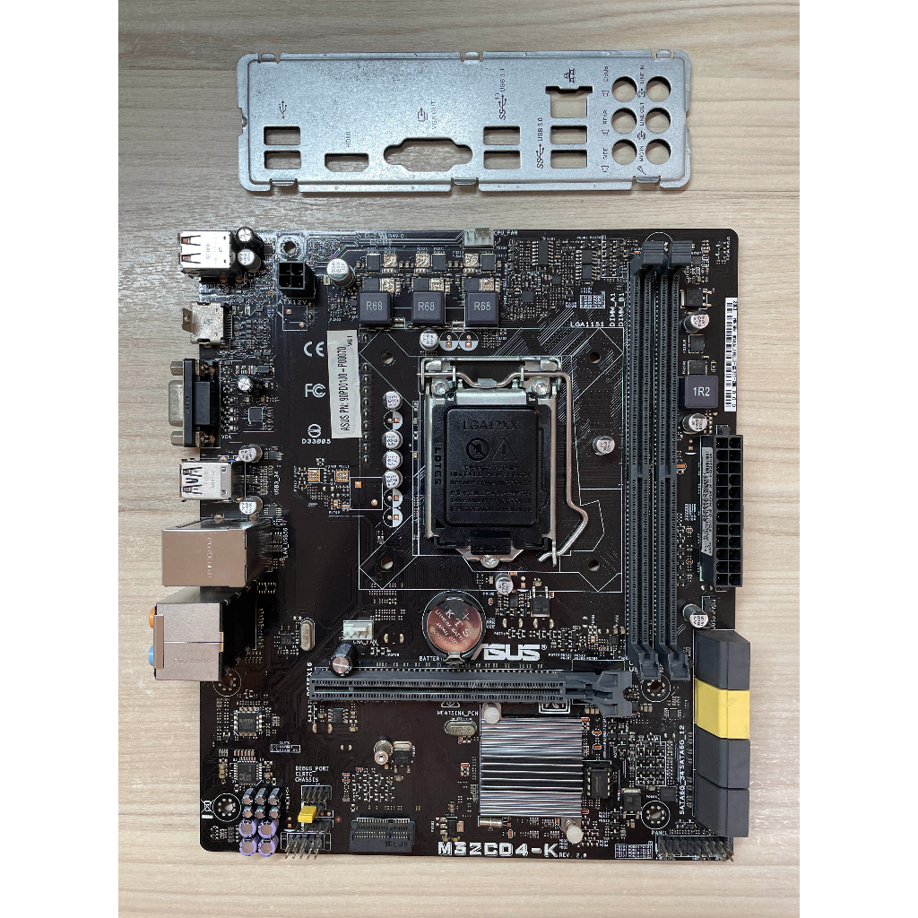 ⭐️【華碩 ASUS M32CD4-K】⭐️ 套裝機主機板/1151腳位/只支援 6處理器/附檔板/保固3個月 | 蝦皮購物