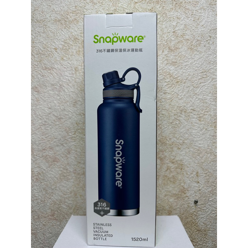 CorelleBrands康寧餐具 316不鏽鋼保溫運動瓶-1.5L 藍 保冷 大容量 水壺水瓶 we | 蝦皮購物