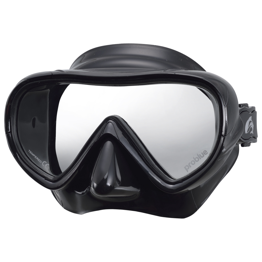 《Problue》Orion PRO黑矽膠防霧單面鏡(五色)｜ 【IDiver海怪水下】水肺面鏡 | 蝦皮購物