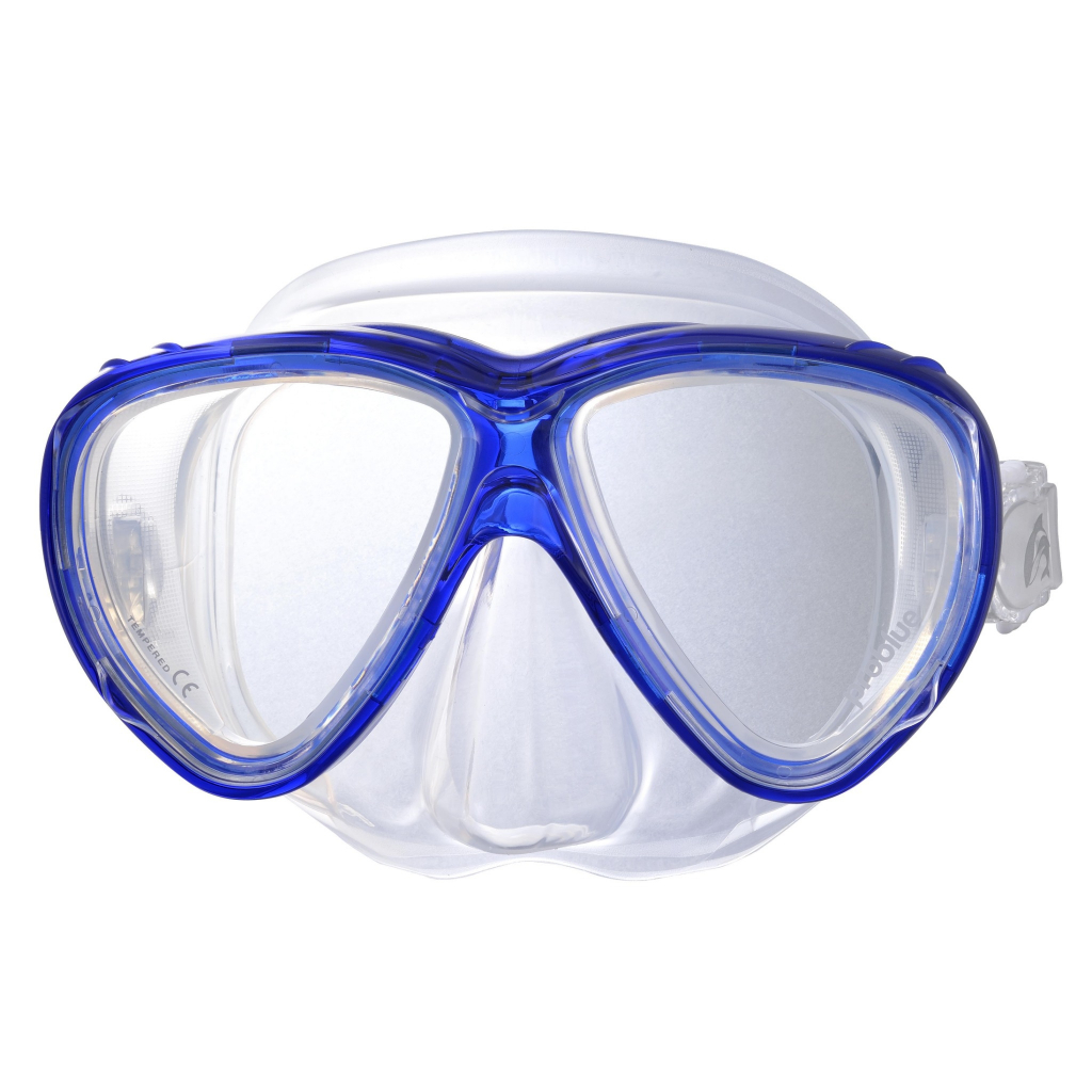 《Problue》Mini Tiara 透明矽膠防霧雙面鏡｜ 【IDiver海怪水下】自潛 穿搭神器 全透明面鏡 | 蝦皮購物