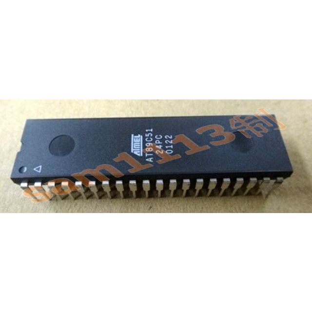 113單晶片 AT89C51-24PC DIP-40 ATMEL 4K快閃記憶 微控 89C51 89S51 >>2個 | 蝦皮購物