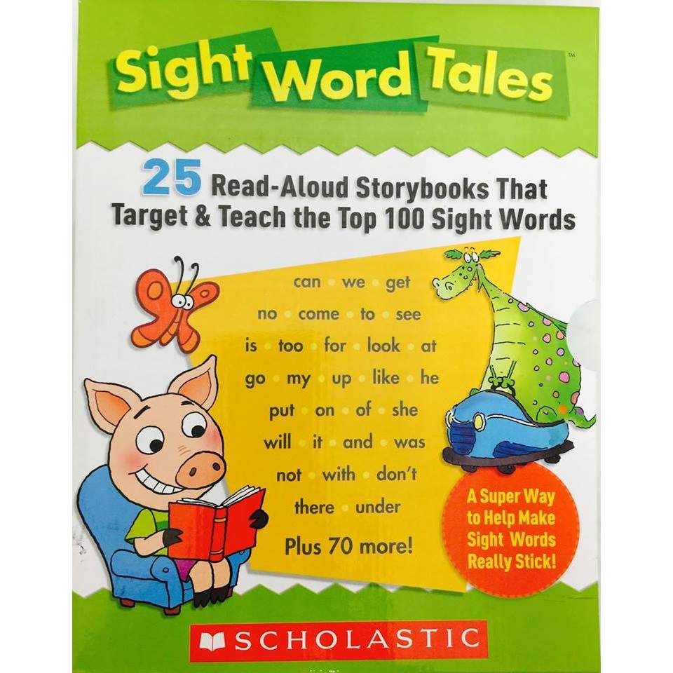 【常用字套書】Sight Word Tales Box Set (25 書+1本教學守冊) $1,800 | 蝦皮購物
