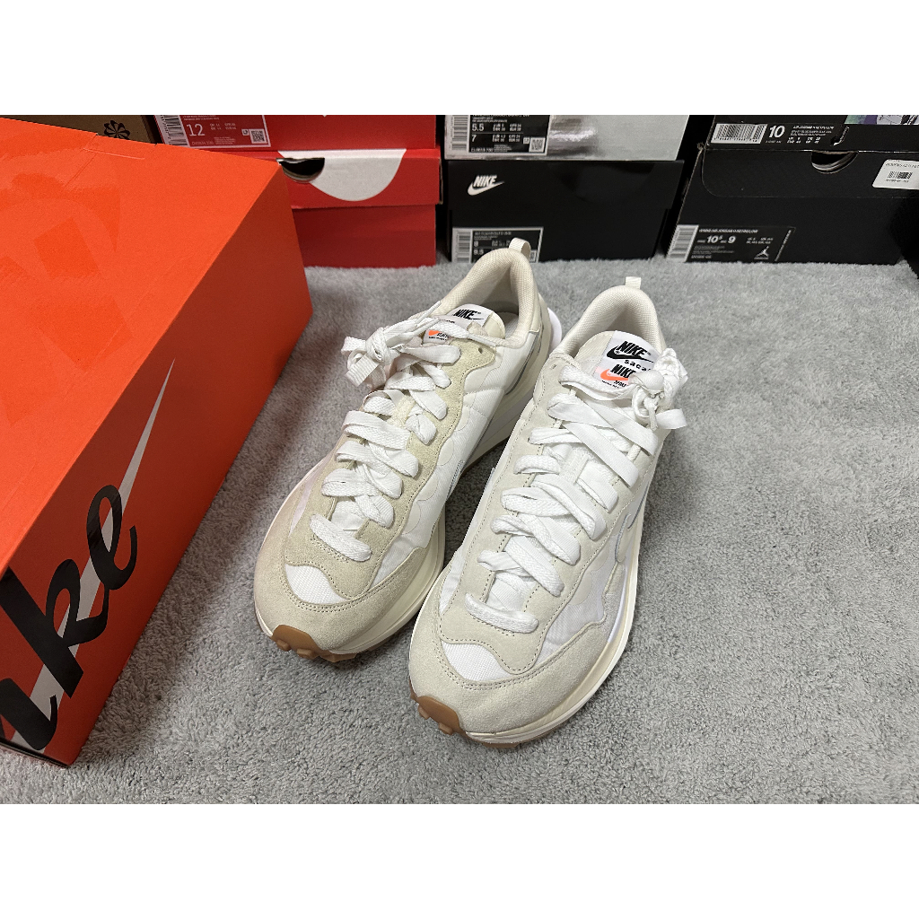 Sacai X Vaporwaffle 'Sail Gum' 全新 DD1875-100 奶油白 | 蝦皮購物