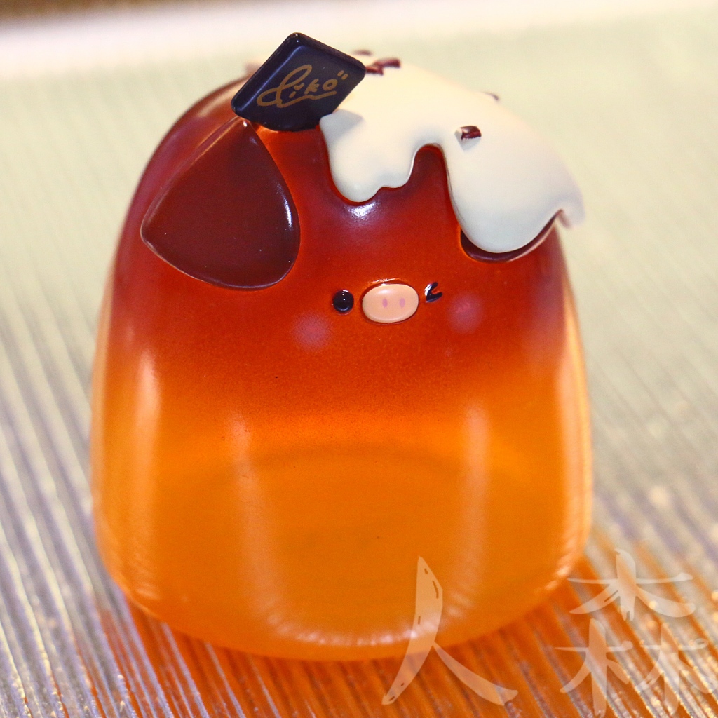 【盲盒】屁可豬甜品系列 焦糖布丁 piko pig 甜點 | 蝦皮購物