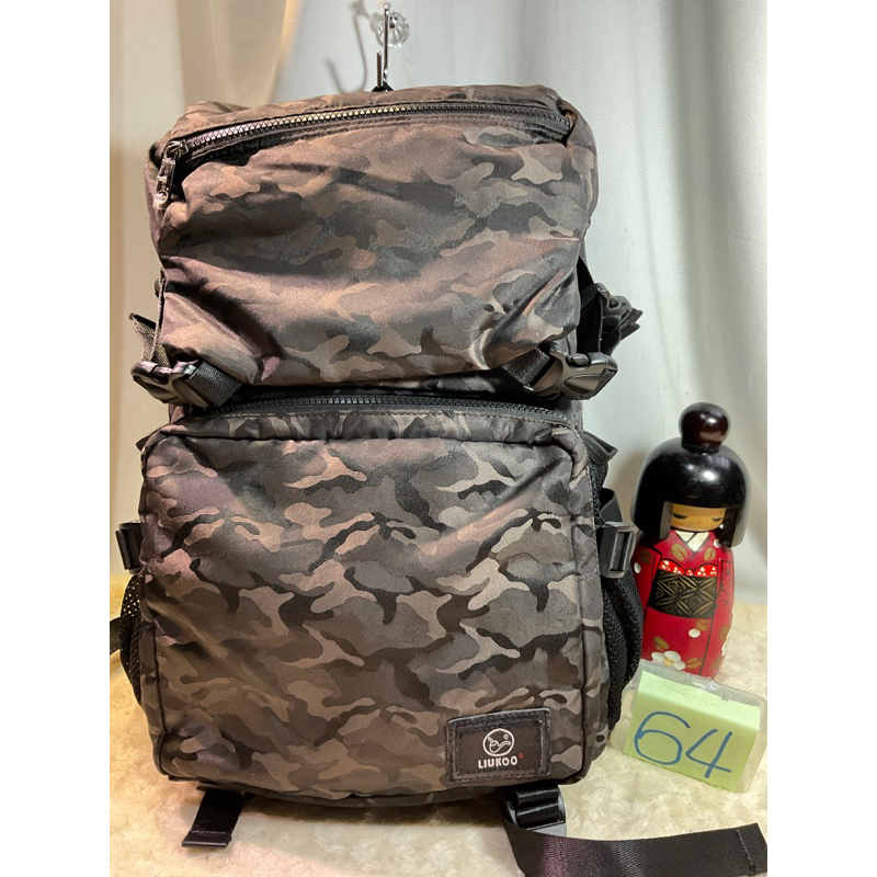 品牌 LIUKOO 煙斗牌 戰地叢林迷彩系列 -越野登山後背包-（質感棕）防潑水、野外求生、登山、徒步、旅行收納空間滿足 | 蝦皮購物