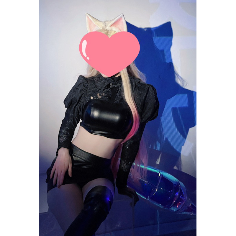 阿璃 阿狸 KDA LOL 英雄聯盟 cosplay 二手 cos服 | 蝦皮購物