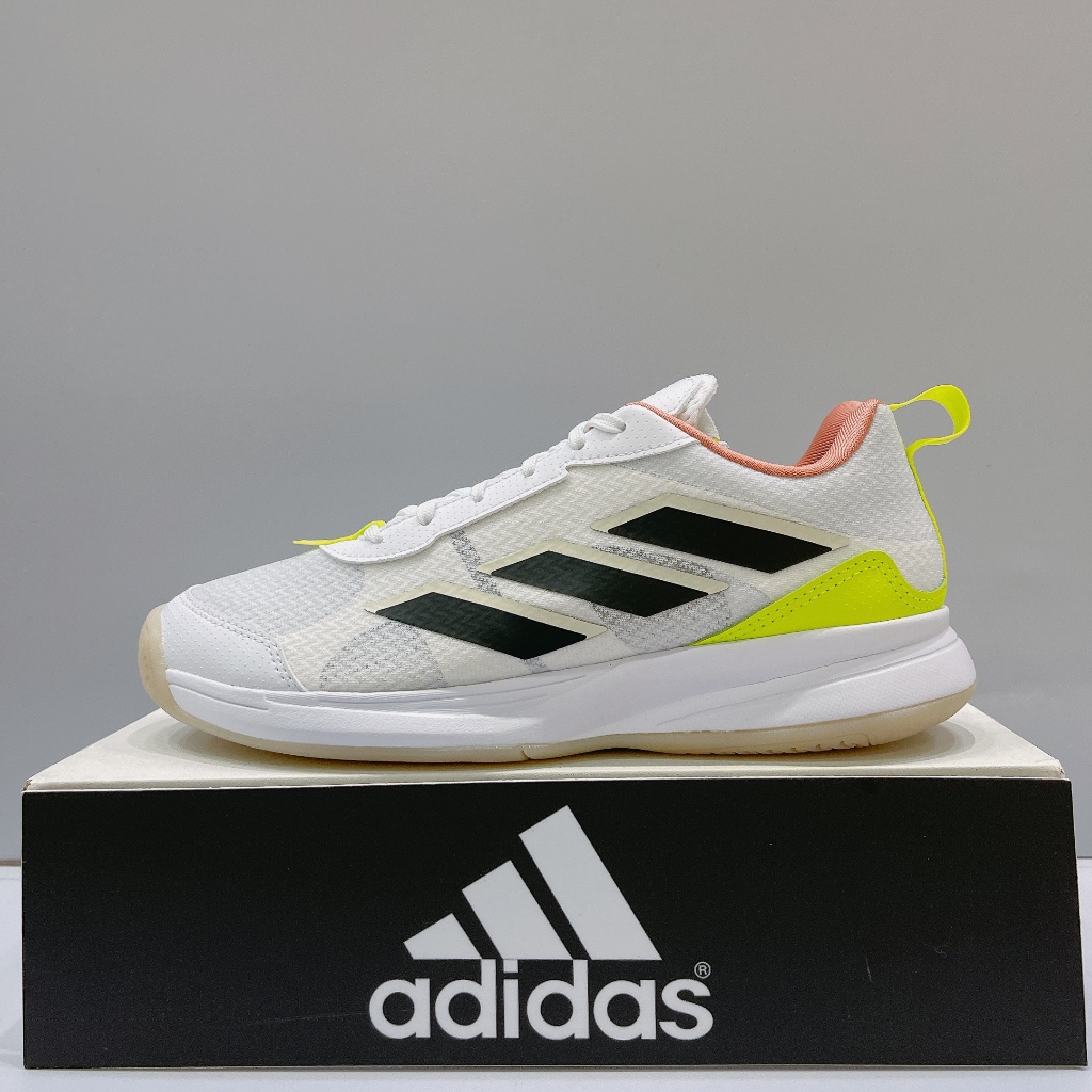 adidas AvaFlash 女生 白色 低筒 耐磨 運動 網球鞋 IG9544 | 蝦皮購物