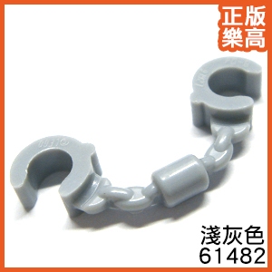 樂高 LEGO 淺灰色 手銬 小偷 警察 人偶 配件 61482 4641048 城市 街景 Gray Handcuff | 蝦皮購物
