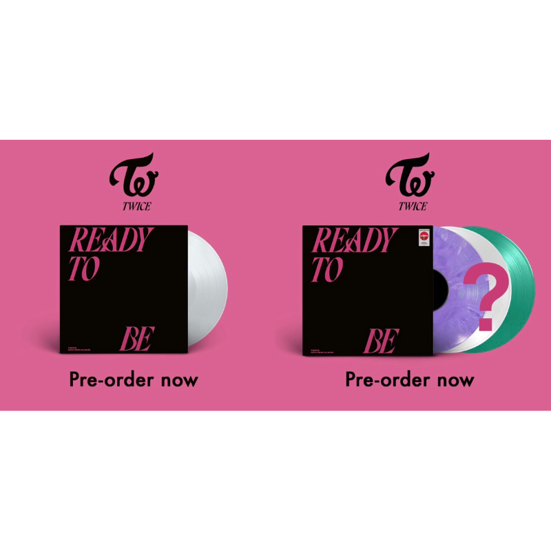 （超取付）代購 TWICE 美國 官方 READY TO BE 黑膠唱片 VINYL TARGET 第二版 | 蝦皮購物