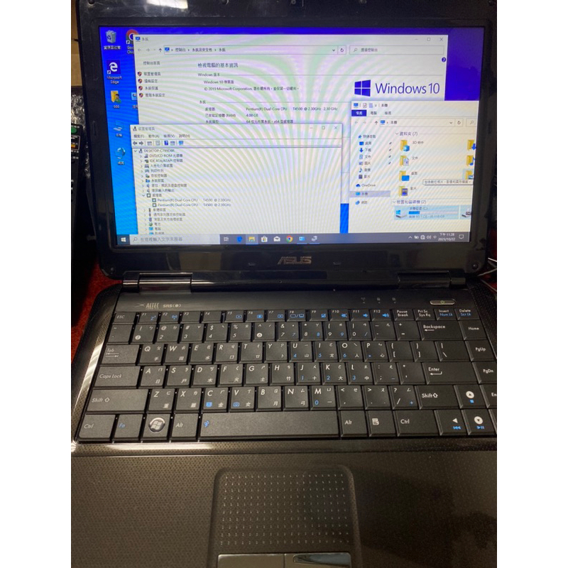 Asus K40IJ雙核心14吋4G/SSD120文書機筆電（O0039) | 蝦皮購物