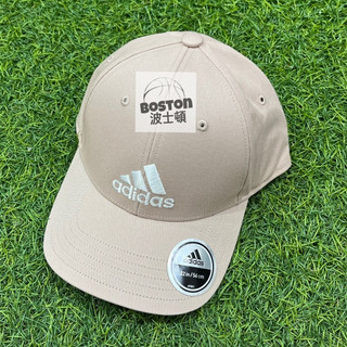 ADIDAS 電繡 LOGO 老帽 棒球帽 休閒帽 運動帽 Adidas帽 藍 H34474 奶茶 IC9696 | 蝦皮購物