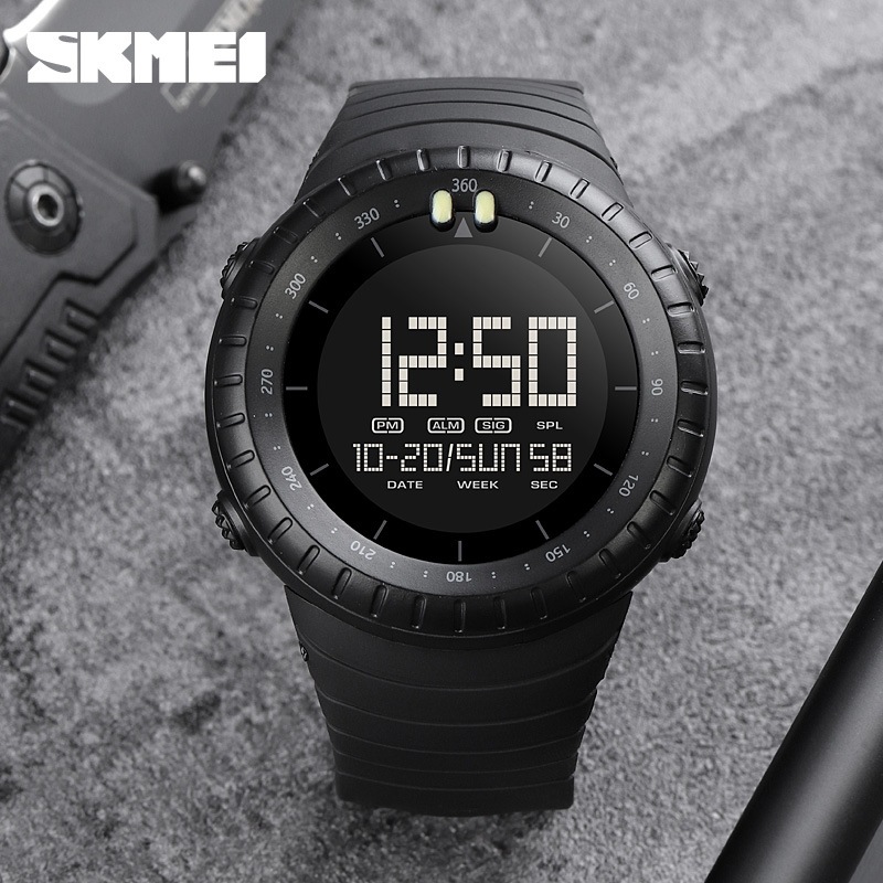 手錶男生 男錶1992 skmei新款大表盤男士運動電子錶 計時手錶 防水手錶 錶 電子手錶 電子錶 學生手錶 | 蝦皮購物