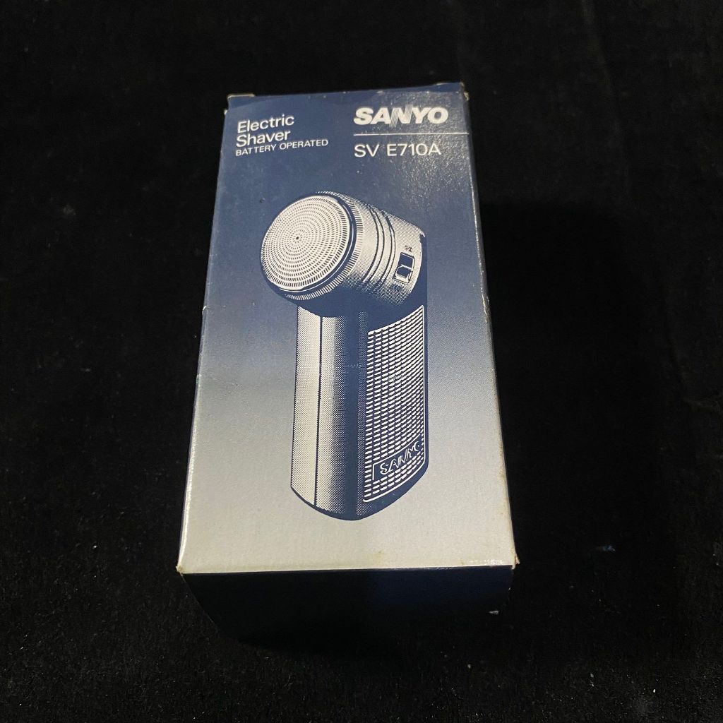 早期 全新 Sanyo SV E710A 電動刮鬍刀 電池式 / lo | 蝦皮購物