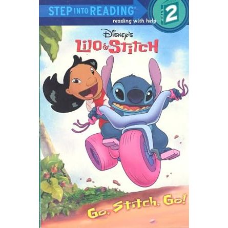 Step into reading 2:Lilo&stitch:go,stitch go! | 蝦皮購物