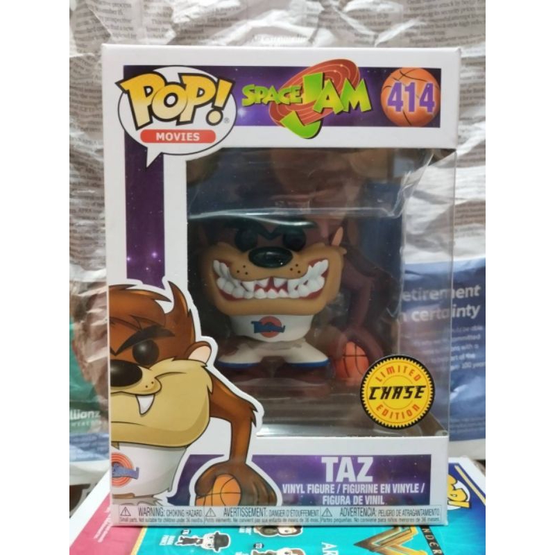 咪恩本舖 FUNKO POP 正版 414 大茲 大嘴怪 塔茲 CHASE 隱藏版 TAZ 華納 怪物奇兵 電影 系列 | 蝦皮購物
