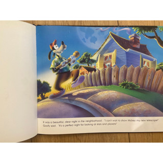 【高飛星球導覽 】古繪本 Disney's Goofy Visits Pluto 迪士尼 高飛 米奇 英文繪本 故事書 | 蝦皮購物