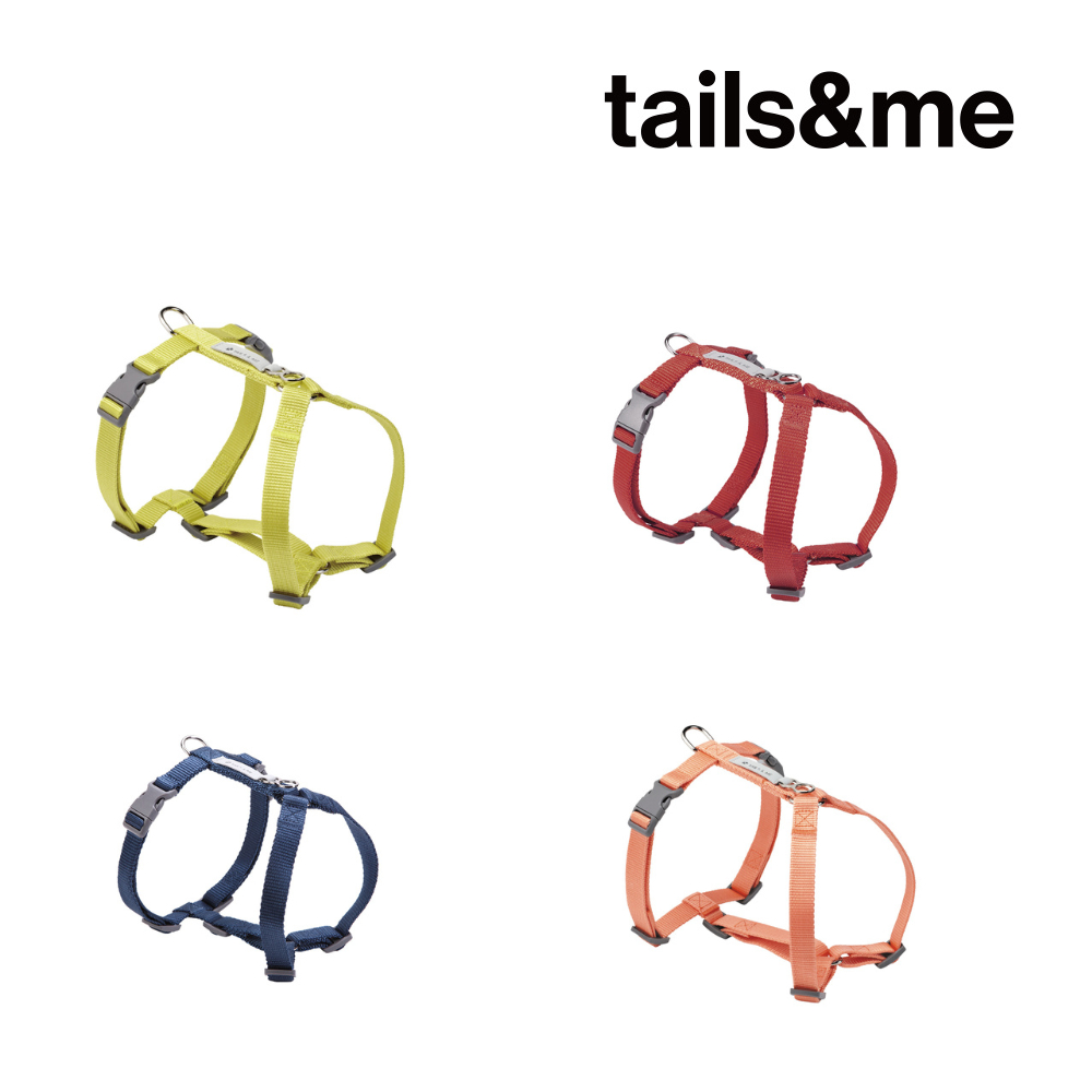 【tails&me 尾巴與我】經典尼龍帶系列 單色胸背帶 (多色可選) 寵物狗胸背帶 .快速穿脫 不壓迫氣管 | 蝦皮購物
