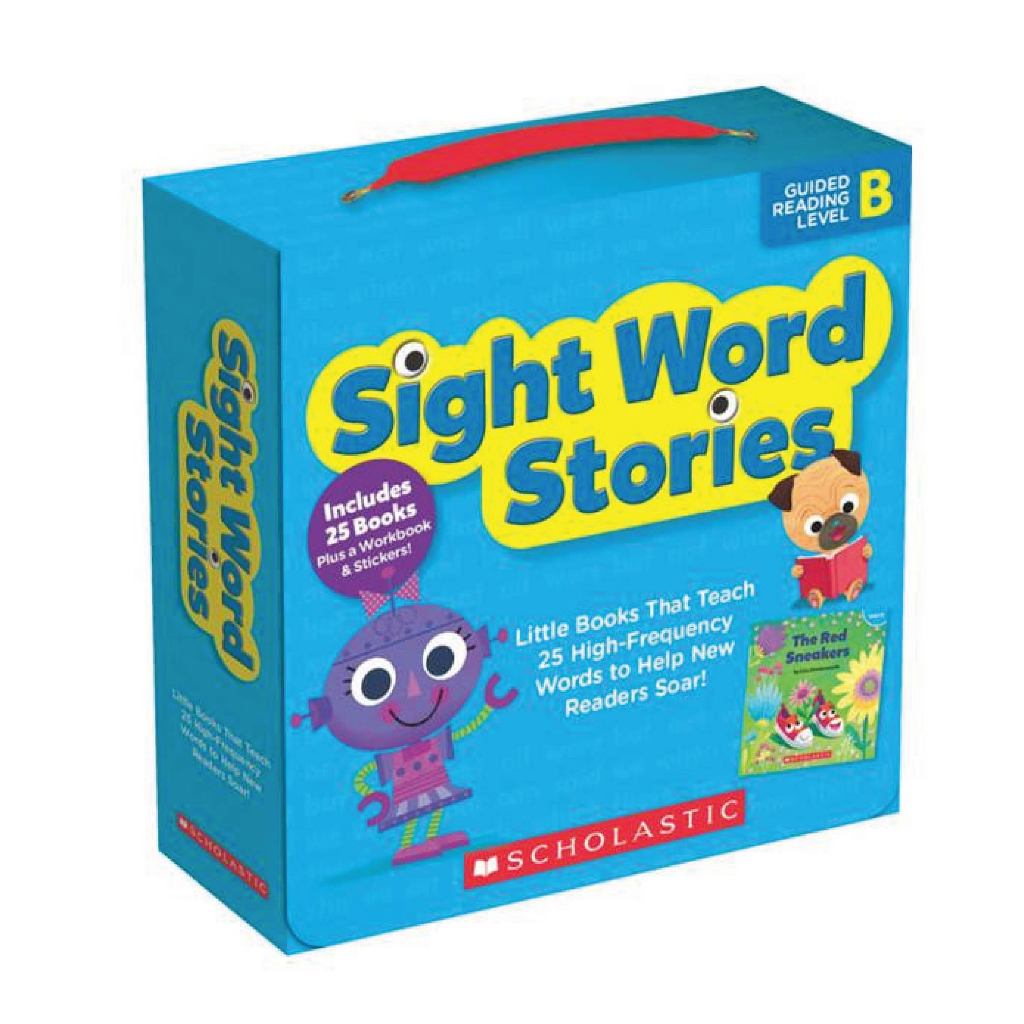 Sight Word Stories Level B 盒組25本{有聲版} / Scholastic出版社旗艦店 | 蝦皮購物