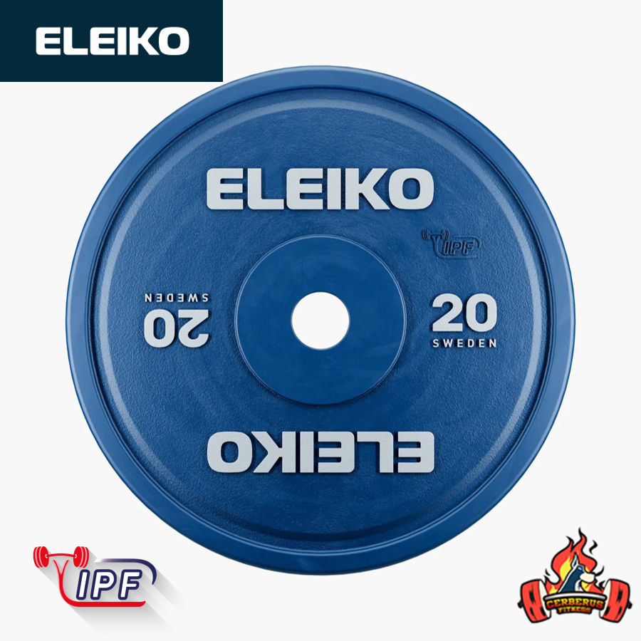 【豐萬－ELEIKO台灣獨家代理】20kg鑄鐵槓片（IPF國際認證） | 蝦皮購物