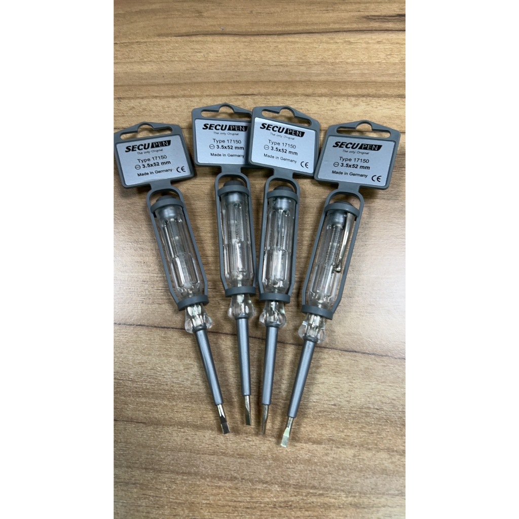 驗電筆 試電筆 低壓檢電筆 德國SECUPEN試電筆 -出清庫存特價中- | 蝦皮購物