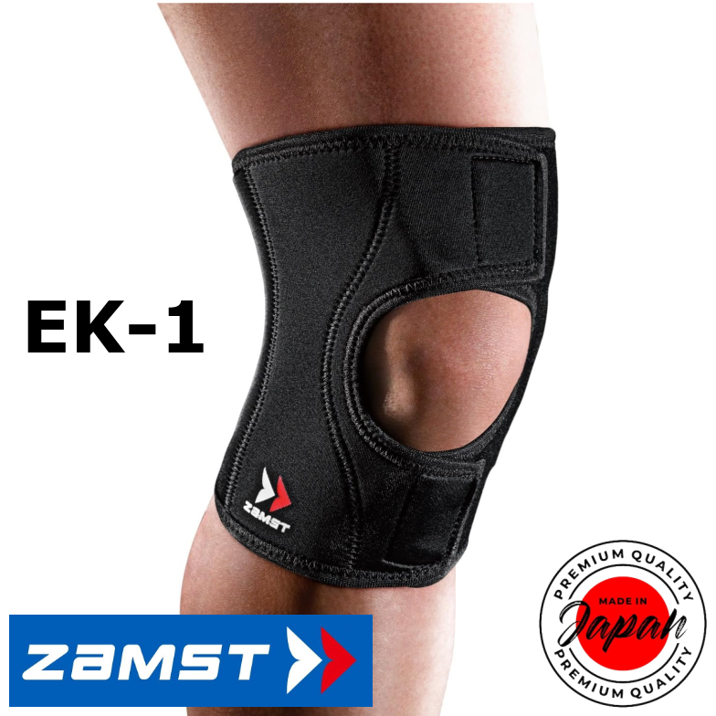 ZAMST EK-1 護膝左右使用軟支撐籃球排球足球網球跑步一般運動日常生活100%正品保證日本直郵 | 蝦皮購物