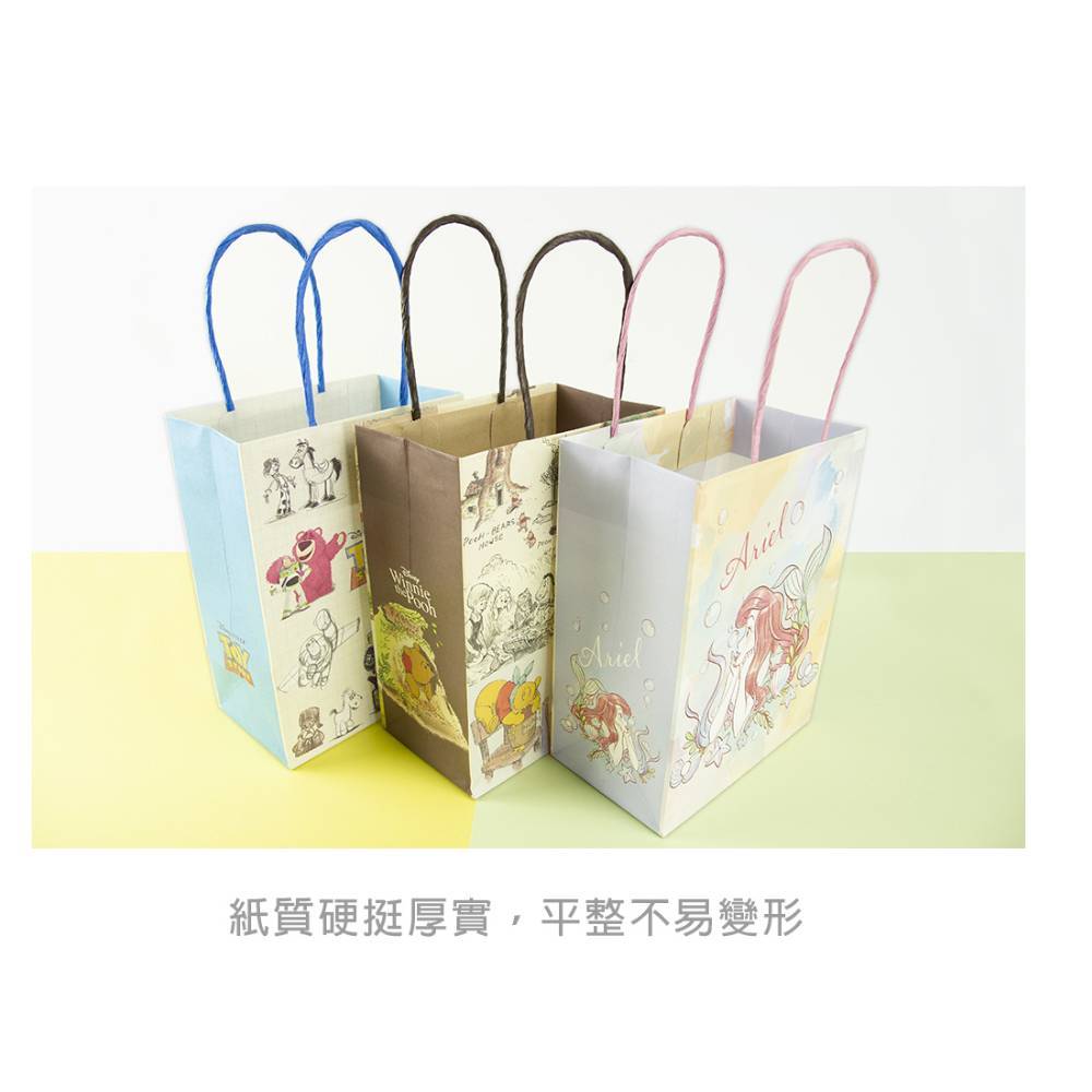 迪士尼 手提 紙袋 大 A5 共6款 SPBA-580 禮品 包裝 送禮 維尼 米奇 玩具 愛麗兒 公主 【金玉堂文具】 | 蝦皮購物