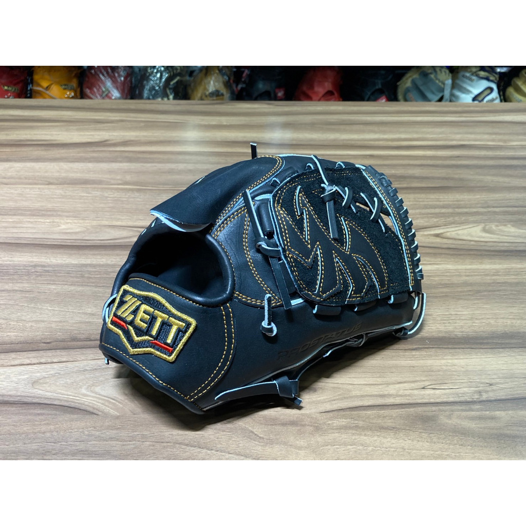 【熱火體育】ZETT 日本進口 Prostatus 頂級硬式 接球手套 投手 黑 BPROG411-1900 | 蝦皮購物