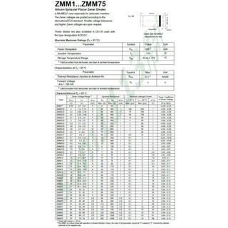 113二極體 穩壓 ZMM4V7 LL34 0.5W 4.7V 稽納 貼片BZV55 C4V7 SOD80C >100個 | 蝦皮購物