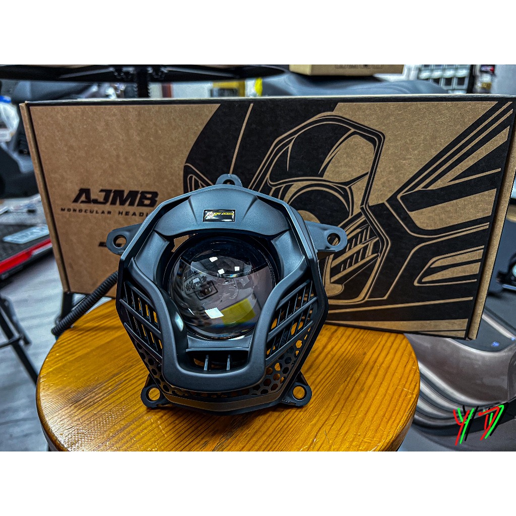 [YD] AJ車燈國際 AJMB單眼頭燈(聯名GTR經典版) MMBCU曼巴大燈 魚眼 近白遠白 | 蝦皮購物