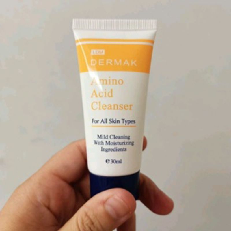 【全新買就送小禮】DERMAK 胺基酸保濕洗面乳30ml 隨身瓶 試用組 旅行組 便宜賣 | 蝦皮購物