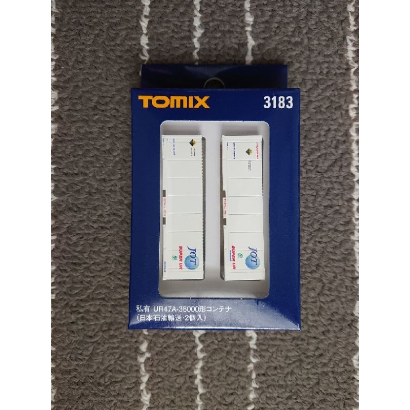 TOMIX 3183 私有 UR47A-38000形貨櫃(日本石油輸送．2個入) N規鐵道模型 亞歐市集 | 蝦皮購物