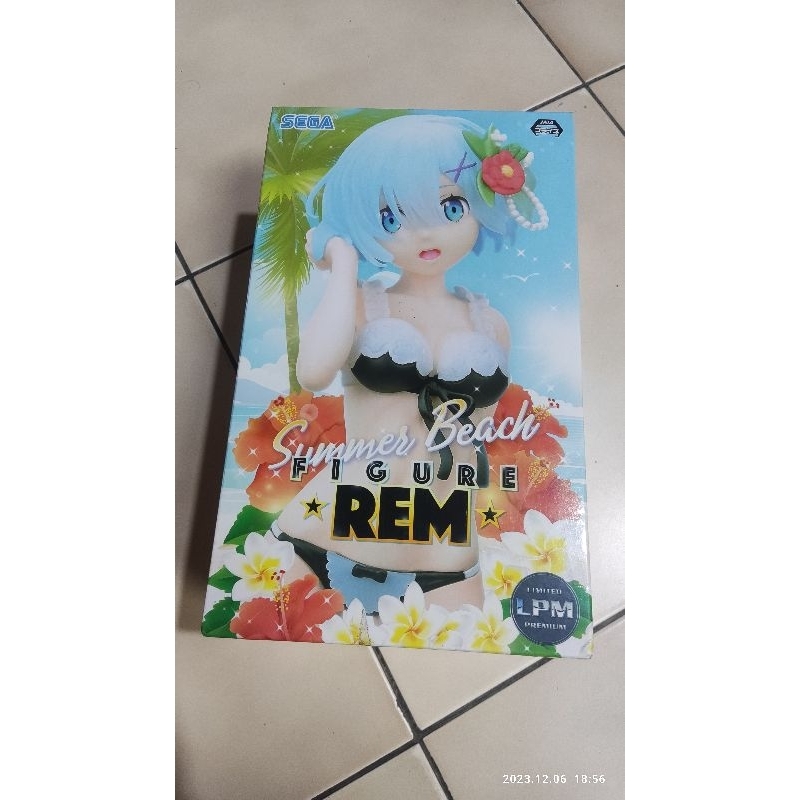 SEGA LPM Re.從零開始的異世界生活 夏日沙灘 REM 雷姆 泳裝 公仔 日版 | 蝦皮購物