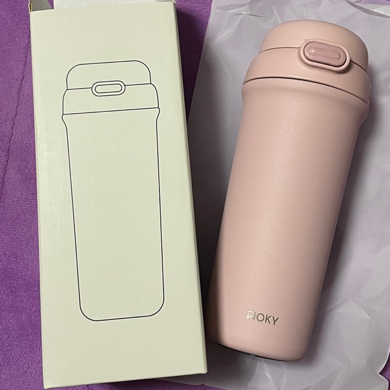 全新 WOKY 沃廚 All-P輕芯鈦瓷雙飲保溫瓶500ml 目前只剩藍色 | 蝦皮購物
