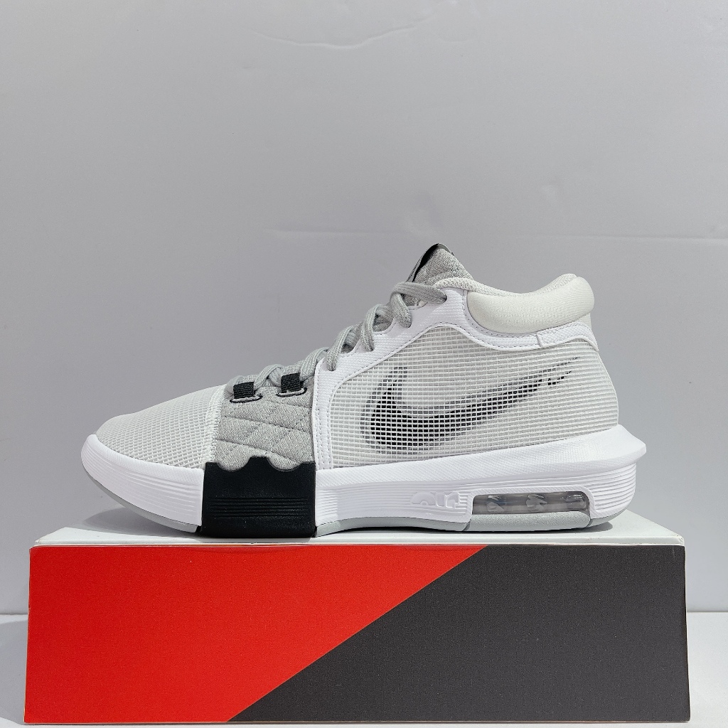 NIKE LEBRON WITNESS 8 EP 男女款 煙灰白 訓練 緩震 運動 籃球鞋 FB2237-100 | 蝦皮購物