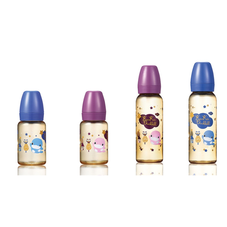 KUKU酷咕鴨 PPSU星燦標準奶瓶140ml/ 240ml（兩色可選）｜公司貨 | 蝦皮購物