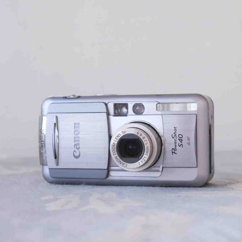 Canon PowerShot S40 初代 金屬 早期 CCD 數位相機 | 蝦皮購物