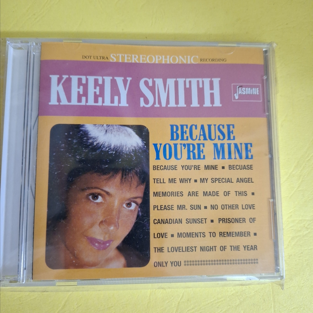 KEELY SMITH BECAUSE YOU'RE MINE 美國復刻盤 CD 爵士人聲 B34 | 蝦皮購物