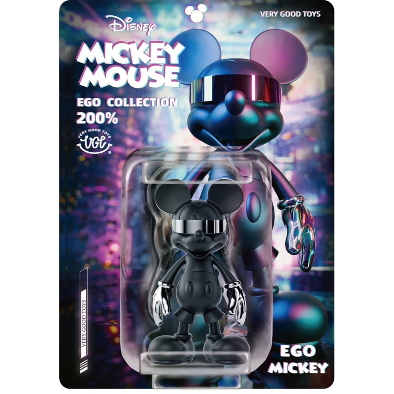 [TPO_Toy] EGO 米奇200% 賽博朋克｜迪士尼Disney正版授權｜公仔 潮玩 米奇 賽博朋克 擺飾 | 蝦皮購物