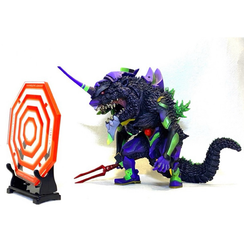 一吳爾羅柑仔店 全新 2023年 X-PLUS Q版 G覺醒 初號機 哥吉拉 一般版 普版 EVA 福音戰士 XPLUS | 蝦皮購物