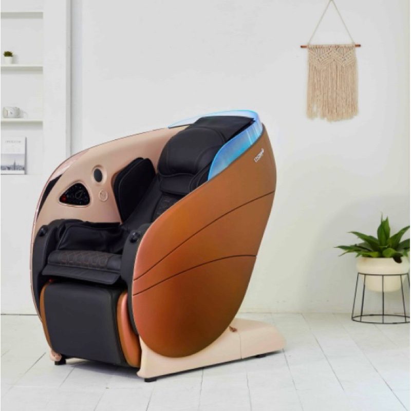 九成新 還在保固期 OSIM 5感 養身椅 OS-8208 銅色 按摩椅 AI壓力監測 減壓 V手天王 玩美椅 4D | 蝦皮購物