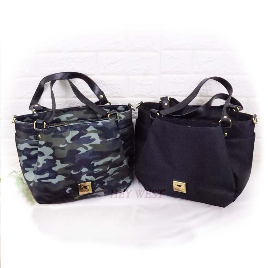 (台灣現貨)mizzue品牌 多層托特包 厚磅尼龍 輕巧斜背包 側背包 防水女包 肩背包 韓版 多色可選 59912-2 | 蝦皮購物